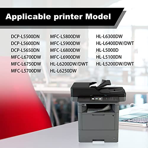 DOPHEN TN850 High Yield Toner Cartridge Compatible 1PK TN-850 Toner Cartridge Black High Yield Replacement for Brother DCP-L5500DN L5600DN MFC-L6700DW L6750DW HL-L6200DW/DWT L6250DW Printers