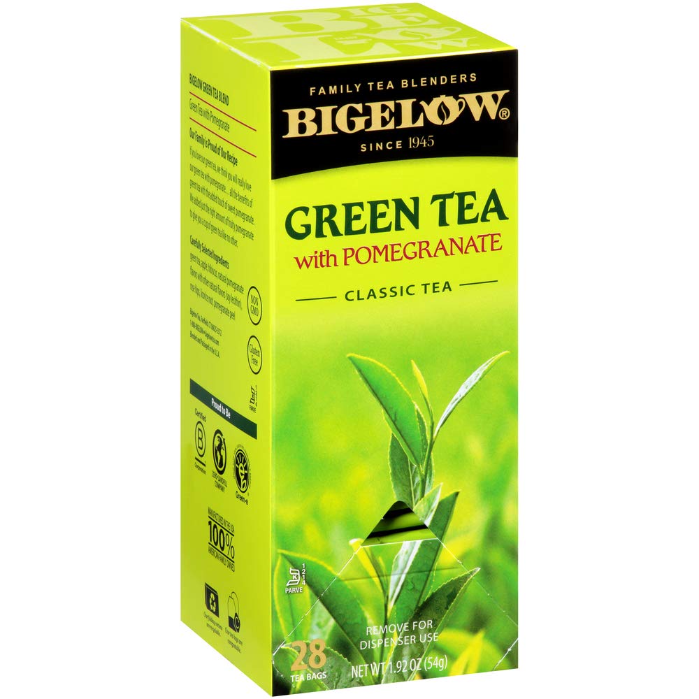 Bigelow RCB10363 Green Tea with Pomegranate, 28/Box
