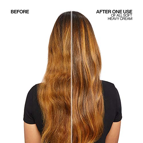 Redken All Soft Heavy Cream Treatment Mask | Deep Conditioner For Dry Hair | Deep Conditioning Hair Treatment For Smooth Hair | 8.5 Fl Oz