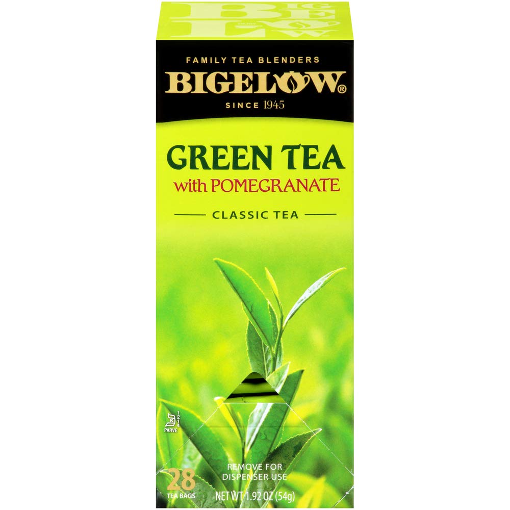 Bigelow RCB10363 Green Tea with Pomegranate, 28/Box