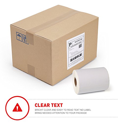 [2 Rolls, 440 Labels] 4”x 6” Postage Thermal Shipping Labels Compatible with Dymo 4XL 1744907 LabelWriter