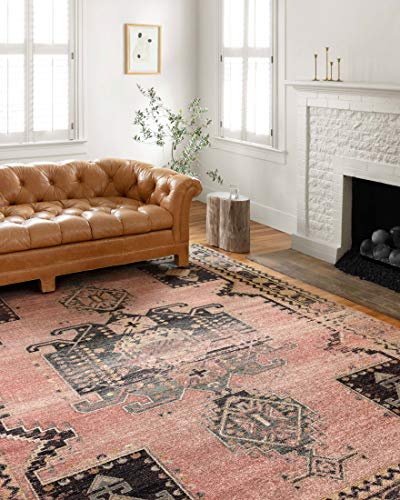 Loloi II Jocelyn Collection JOC-06 Rose/Rose, Transitional 7'-10" x 10' Area Rug