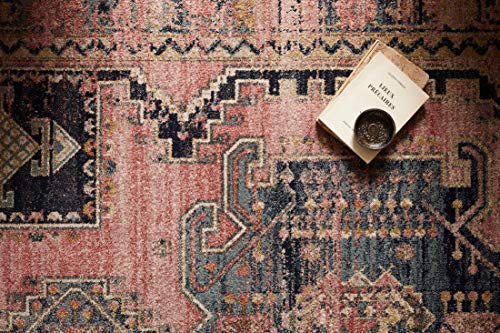 Loloi II Jocelyn Collection JOC-06 Rose/Rose, Transitional 7'-10" x 10' Area Rug