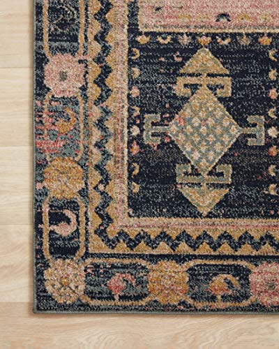 Loloi II Jocelyn Collection JOC-06 Rose/Rose, Transitional 7'-10" x 10' Area Rug