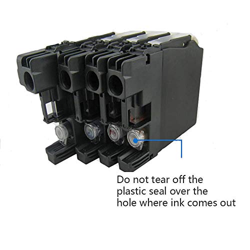 HGZ 4 Pack LC103XL Compatible Ink Cartridge Replacement for Brother LC103 MFC-J285DW MFC-J475DW MFC-J650DW MFC-J870DW MFC-J875DW MFC-J4310DW MFC-J4410DW MFC-J4510DW MFC-J4610DW MFC-J470DW MFC-J4710DW