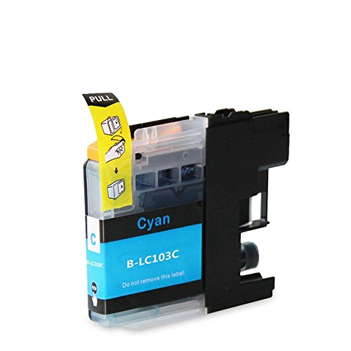HGZ 4 Pack LC103XL Compatible Ink Cartridge Replacement for Brother LC103 MFC-J285DW MFC-J475DW MFC-J650DW MFC-J870DW MFC-J875DW MFC-J4310DW MFC-J4410DW MFC-J4510DW MFC-J4610DW MFC-J470DW MFC-J4710DW