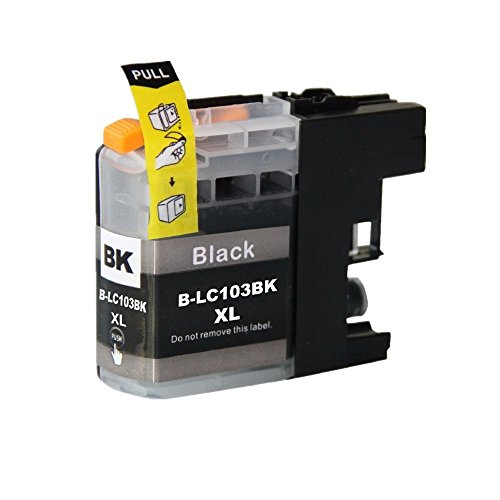 HGZ 4 Pack LC103XL Compatible Ink Cartridge Replacement for Brother LC103 MFC-J285DW MFC-J475DW MFC-J650DW MFC-J870DW MFC-J875DW MFC-J4310DW MFC-J4410DW MFC-J4510DW MFC-J4610DW MFC-J470DW MFC-J4710DW