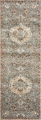 Loloi II Saban Collection SAB-07 Straw/Beige, Traditional 7'-10" x 10' Area Rug