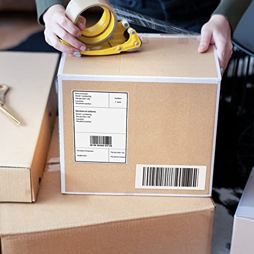 1744907 Labels myCartridge 4X6 Direct Thermal Shipping Labels Compatible with DYMO 4XL LabelWriter Zebra Desktop Printer (4 Rolls, 880 Labels)