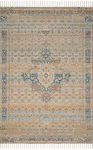 Justina Blakeney x Loloi Cornelia Collection COR-07 Ocean Sunset Transitional 7'-9" x 9'-9" Area Rug