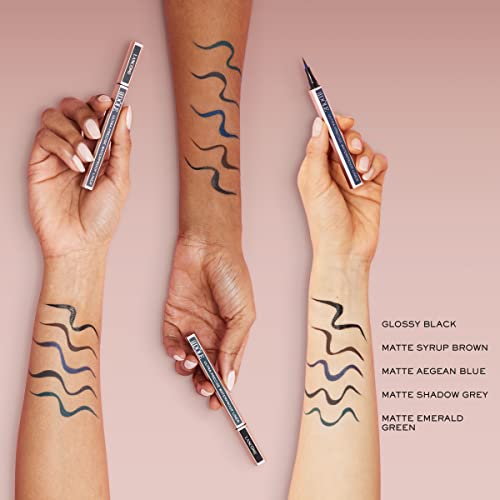 Lancôme Idôle Liner Waterproof Liquid Eyeliner - Ultra-Precise & Luminous Pigments - Flake, Fade & Smudge-Proof - Green