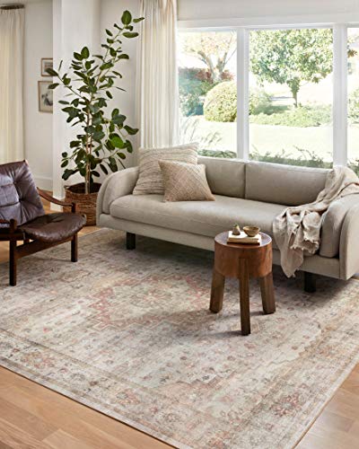 Loloi II Heidi Collection HEI-02 SAGE/Multi, Traditional 7'-6" x 9'-6" Area Rug