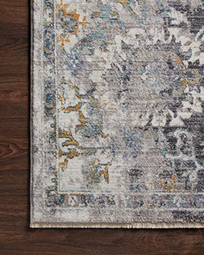Loloi II Samra SAM-02 Grey Transitional Area Rug 7'-10" x 10'