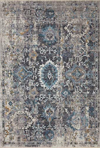 Loloi II Samra SAM-02 Grey Transitional Area Rug 7'-10" x 10'