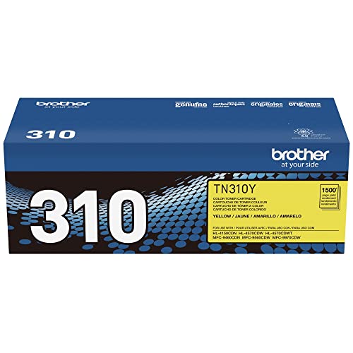BrotherĀ® TN-310 Yellow Toner Cartridge, TN-310Y