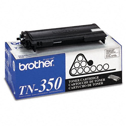 Brother : TN350 Toner, 2500 Page-Yield, Black -:- Sold as 2 Packs of - 1 - / - Total of 2 Each