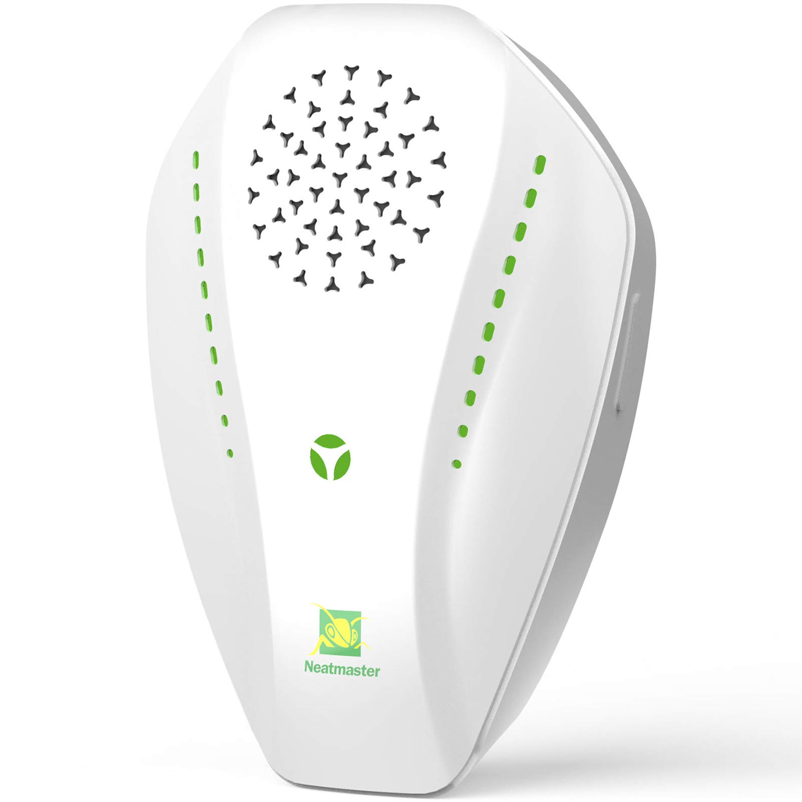 Neatmaster Ultrasonic Pest Repeller, Electronic Pest Repellent Ultrasonic Plug in, Pest Control for Bug, Roach, Spider, Ant, Flies, Mosquito; Bug Repellent Indoor for House, Garage, Warehouse