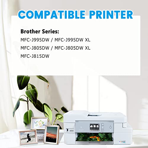 BINKSYLER Upgraded LC3033XXL LC3033 Ink Cartridges Replacement for Brother LC3033 LC3033XXL LC3035 Work for Brother MFC-J995DW MFC-J995DWXL MFC-J815DW MFC-J805DWXL Printer (BK/C/M/Y) 4 Pack