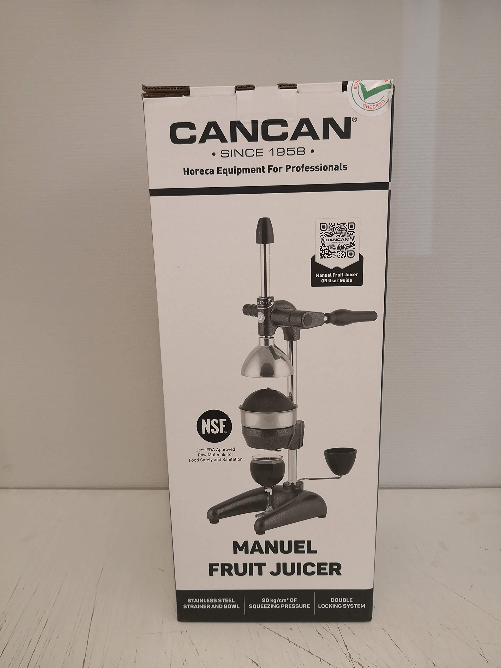 Commercial Grade Can-Can Pomegranate and Citrus Juicer