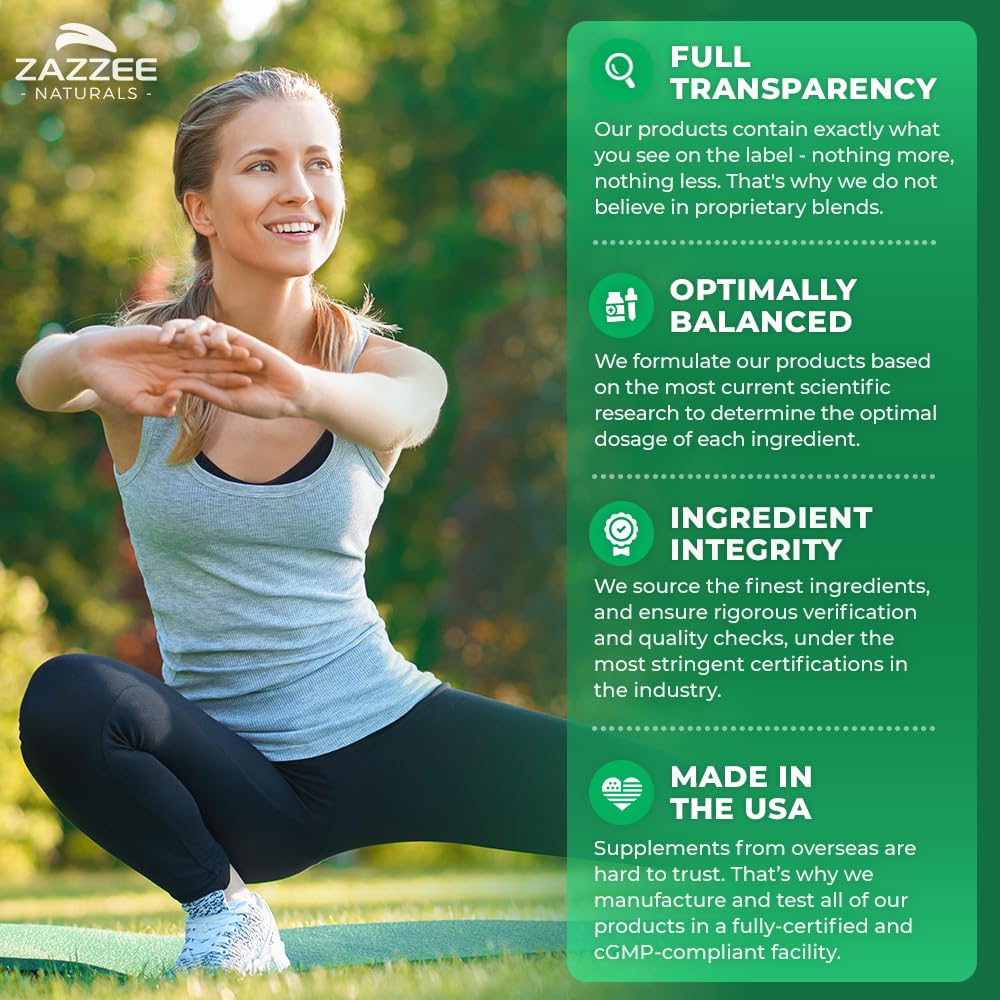 Zazzee Extra Strength Pomegranate 20:1 Extract, 5000 mg Strength, 40% Ellagic Acid, 120 Vegan Capsules, 4 Month Supply, Standardized, Concentrated 20X Extract, 100% Vegetarian, All-Natural and Non-GMO