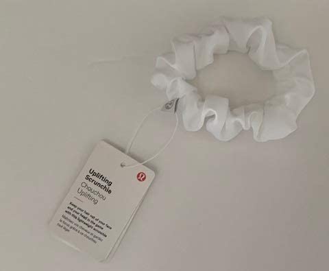 Lululemon White Uplifting Scrunchie