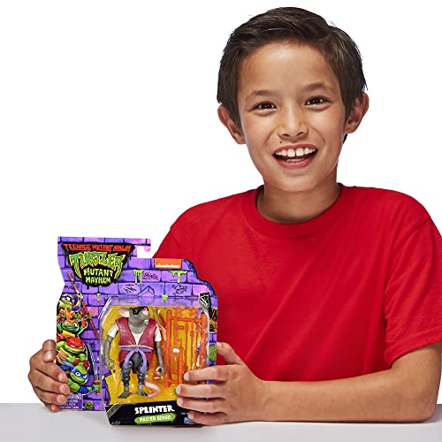 Teenage Mutant Ninja Turtles: Mutant Mayhem 4” Splinter Basic Action Figure by Playmates Toys
