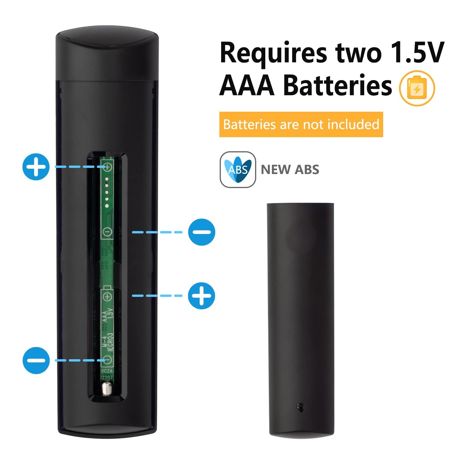 Replacement Voice Remote Control for Insignia TVs, Toshiba TVs, Pioneer TV, AMZ TV Cube and AMZ Omni TVs, 4-Series TV.