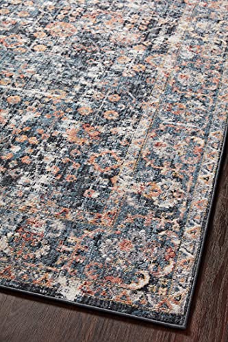 Loloi II Cassandra Collection CSN-05 Blue/Multi, Traditional 2'-6" x 4'-0" Accent Rug