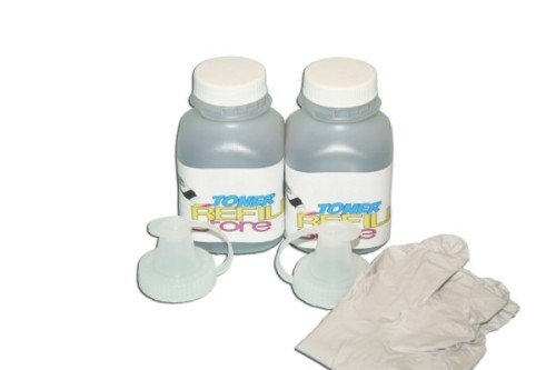 Toner Refill Store âą 2 Pack Black Toner Refill Kit for The Brother TN-360 (TN360) DCP-7040 HL-2140 HL-2170W MFC-7340