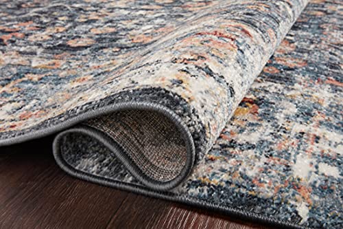 Loloi II Cassandra Collection CSN-05 Blue/Multi, Traditional 2'-6" x 4'-0" Accent Rug