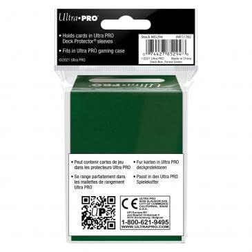 Ultra Pro - PRO 80+ Card Deck Box (Forest Green) - Protect Valuable Sports cards, Gaming Cards and Collectible Cards In a Compact Deck Box , Perfect For Traveling and Storage