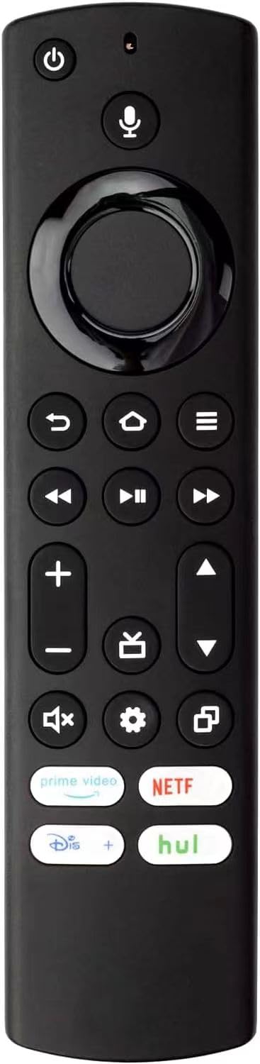 Replacement Voice Remote Control for Insignia TVs, Toshiba TVs, Pioneer TV, AMZ TV Cube and AMZ Omni TVs, 4-Series TV.