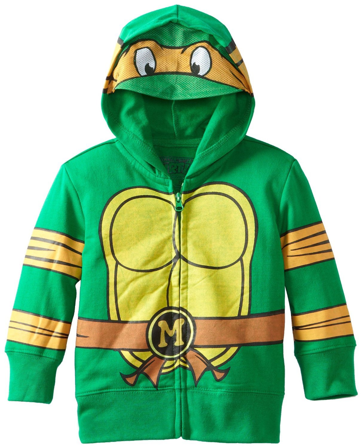 Teenage Mutant Ninja Turtles boys Costume novelty hoodies, Green, 4T US
