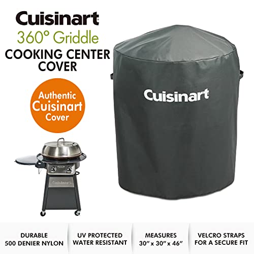 Cuisinart CGWM-003 360° Griddle Cooking Center Cover, Size Designed to fit The 22" CGG-888 360 Griddle Measures 30" x 30" x 46" (Does not fit XL 360 Griddle CGWM-056)