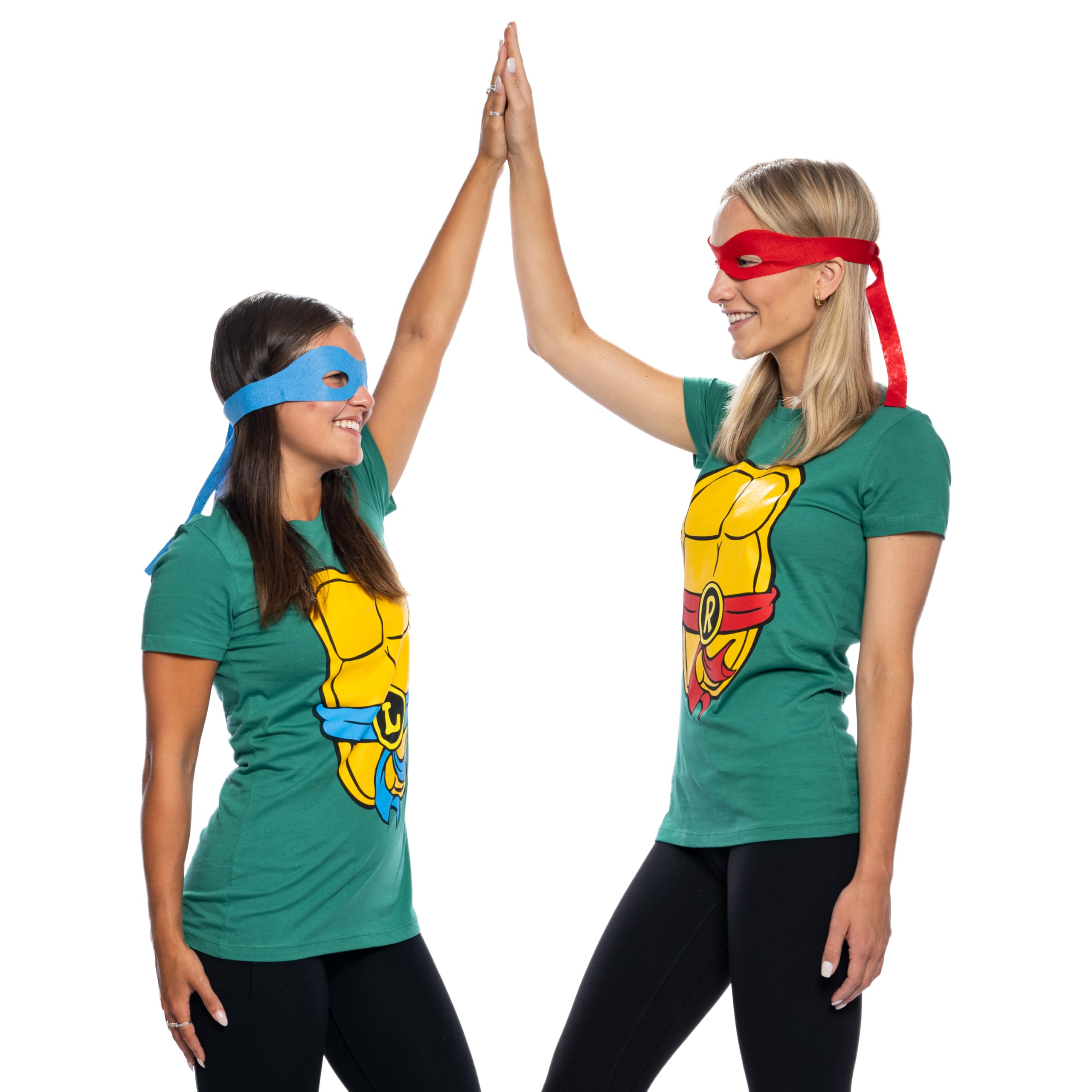 Teenage Mutant Ninja Turtles Halloween Costume Cosplay 4 Felt Eye Masks