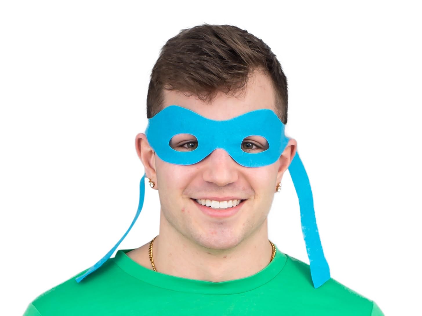 Teenage Mutant Ninja Turtles Halloween Costume Cosplay 4 Felt Eye Masks
