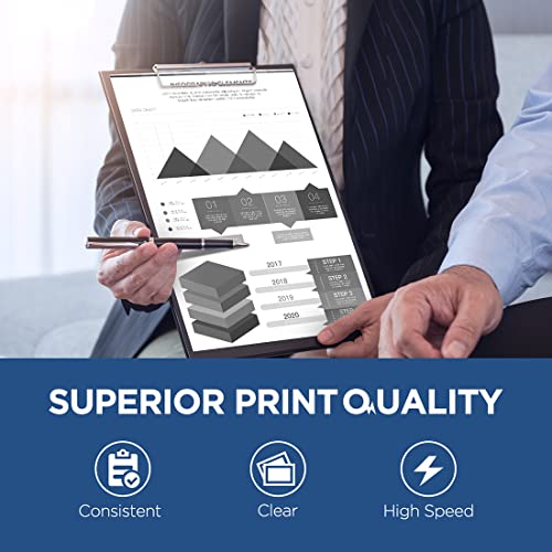 Twin Pack TN660 2PK Replacement for Brother TN660 TN630 High Yield Toner Cartridge, for HL-L2300D HL-L2340DW HL-L2380DW DCP-L2520DW DCP-L2540DW MFC-L2720DW MFC-L2700DW MFC-L2740DW (Black, 2 Pack)