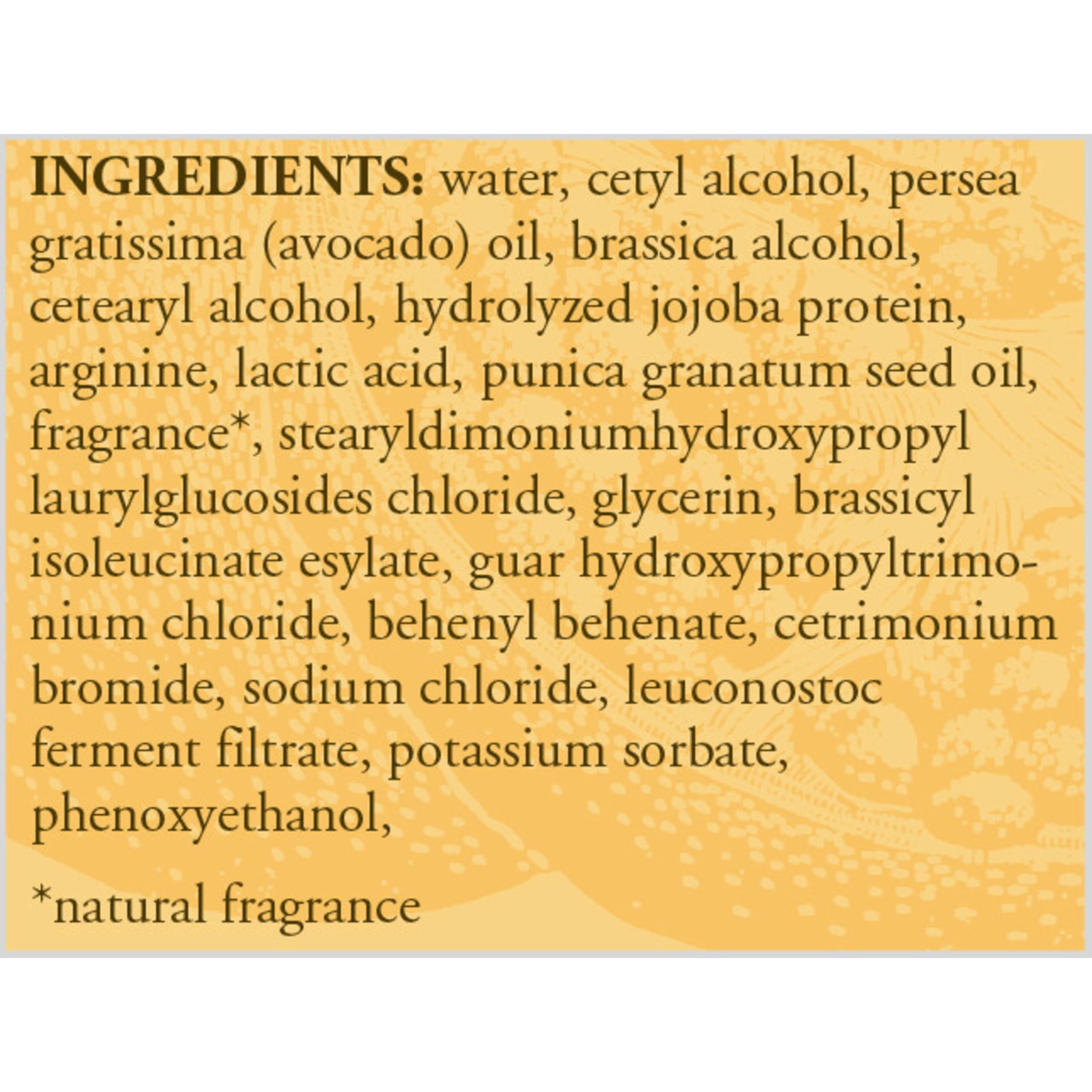 Burt's Bees Pomegranate Seed Oil Very Volumizing Conditioner, Sulfate-Free Conditioner, 10 Oz (Package May Vary)