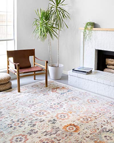Loloi CLARA Area Rug, 6'-7" x 9'-2", Multi