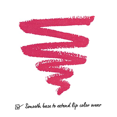NYX PROFESSIONAL MAKEUP Slim Lip Pencil, Long-Lasting Creamy Lip Liner - Edge Pink