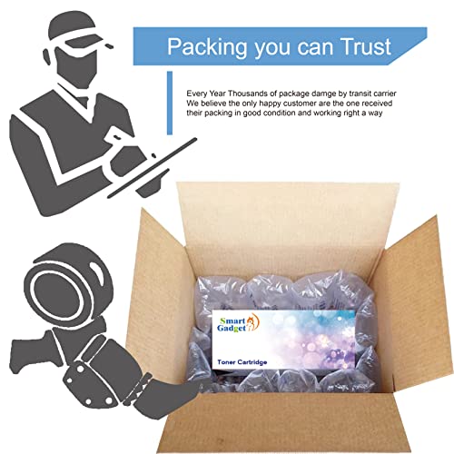 [ 10 Pack ] Smart Gadget Compatible Ink Cartridge Replacement Brother LC 75XL LC75XL LC75 [4B+2C+2Y+2M] | Use with MFC-J6510DW J6710DW J6910DW J435W J625DW J280W J5910DW J825DW Printers