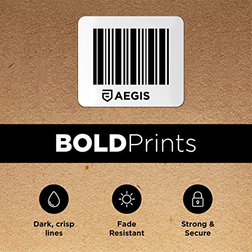 Aegis - Compatible 1” Direct Thermal Labels Replacement for DYMO 30332 (1" X 1") Square Multipurpose, Use with Labelwriter 450, 450 Turbo, 4XL Printers - 12 Rolls