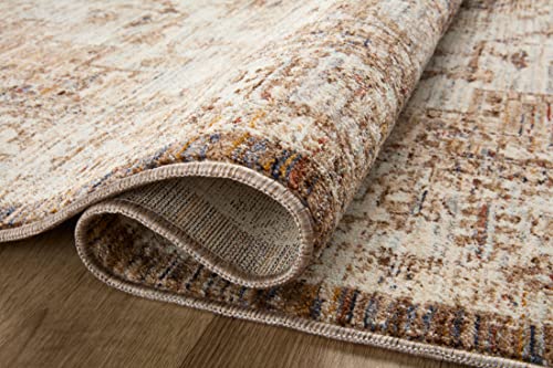 Loloi II Sorrento Collection SOR-03 Mocha/Multi 6'-7" x 9'-10" Area Rug
