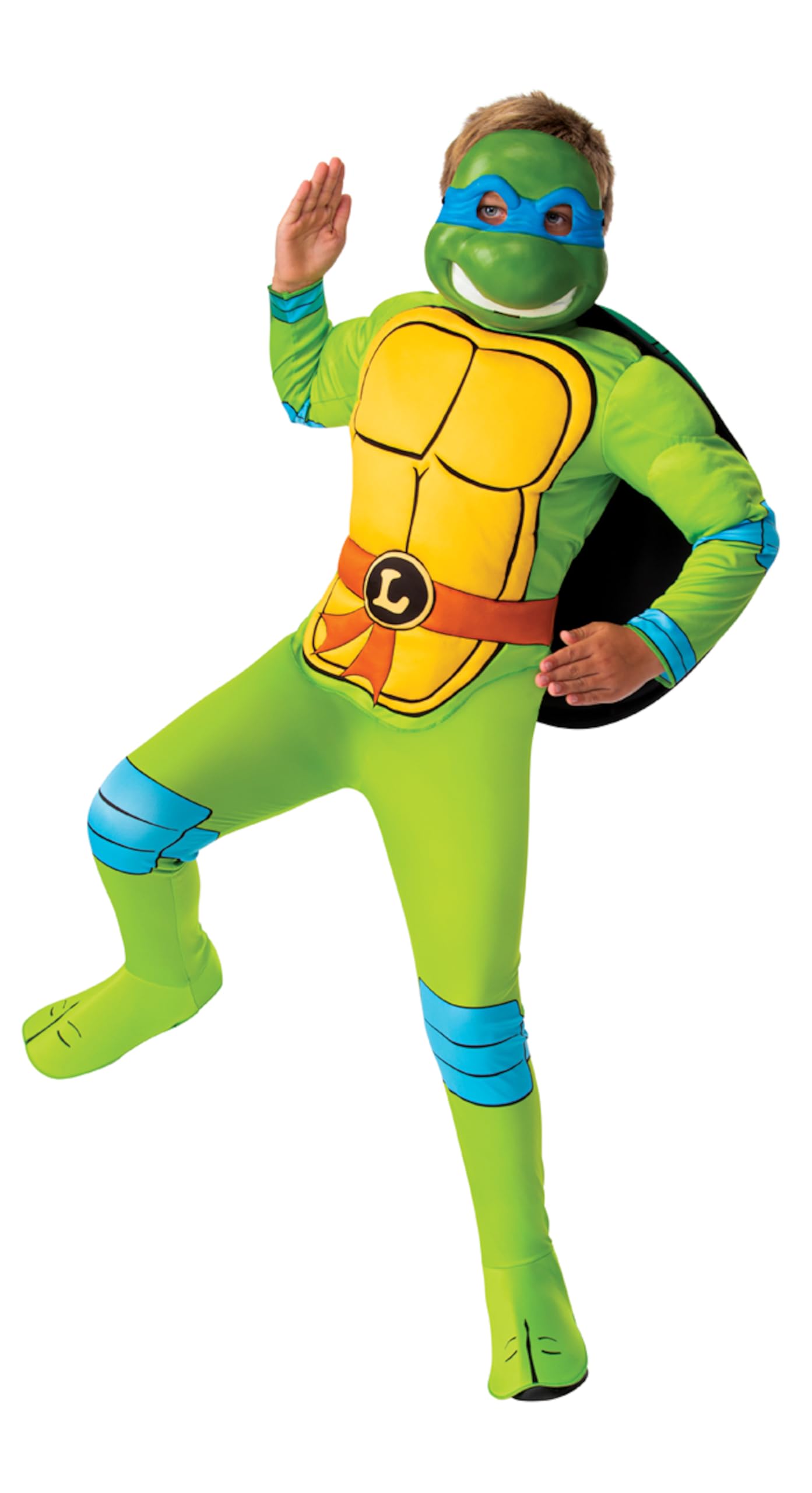 Rubies Boy's Nickelodeon Retro Classic Teenage Mutant Ninja Turtles Leonardo Costume, Large for Themed Parties and Halloween