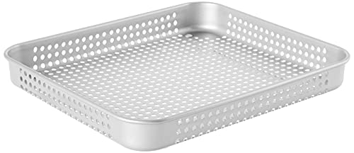 Cuisinart ANS-TOA2528 Non-Stick Airfryer Basket & AMB-TOBCS Toaster Oven Baking Pan, Silver, 11.2 (l) x 10.7 (w) x 0.8 (h) inches