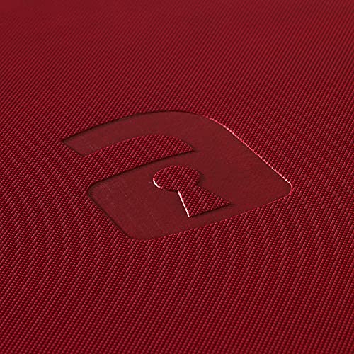 Vault X Premium Exo-Tec® Zip Binder - 9 Pocket Trading Card Album Folder - 360 Side Loading Pocket Binder for TCG (Red)