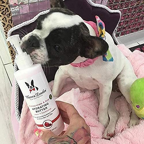 Warren London - Hydrating Butter For Dogs Skin & Coat,8 Oz,Pomegranate & Acai