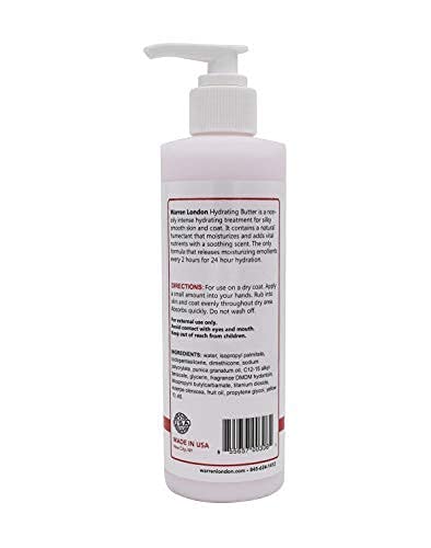 Warren London - Hydrating Butter For Dogs Skin & Coat,8 Oz,Pomegranate & Acai
