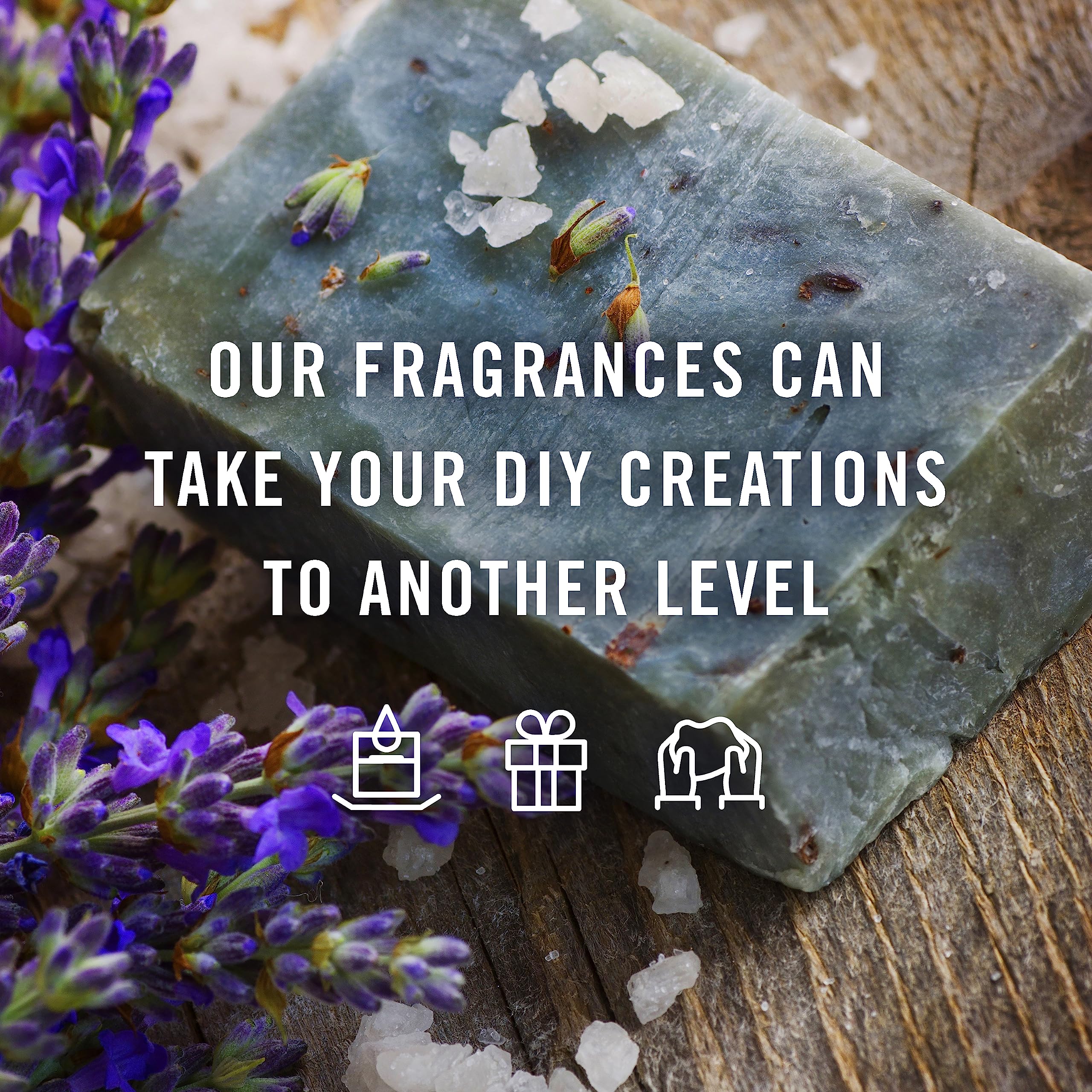 P&J Spring Flowers Set of 6 Premium Fragrance Oil for Candle Making & Soap Making, Lotions, Haircare, Diffuser Oils Scents