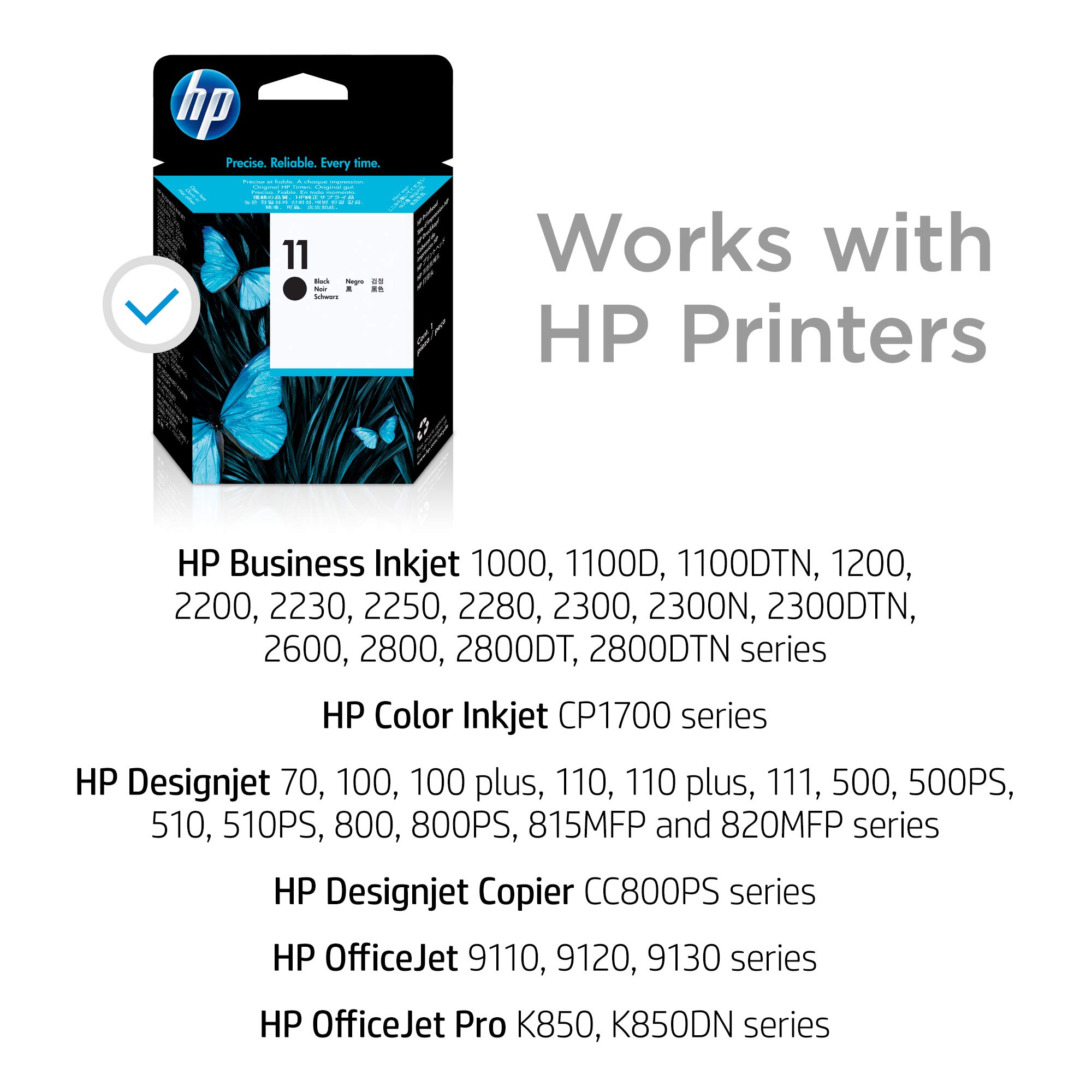 HP 11 | Ink Printhead | Black Printhead | C4810A